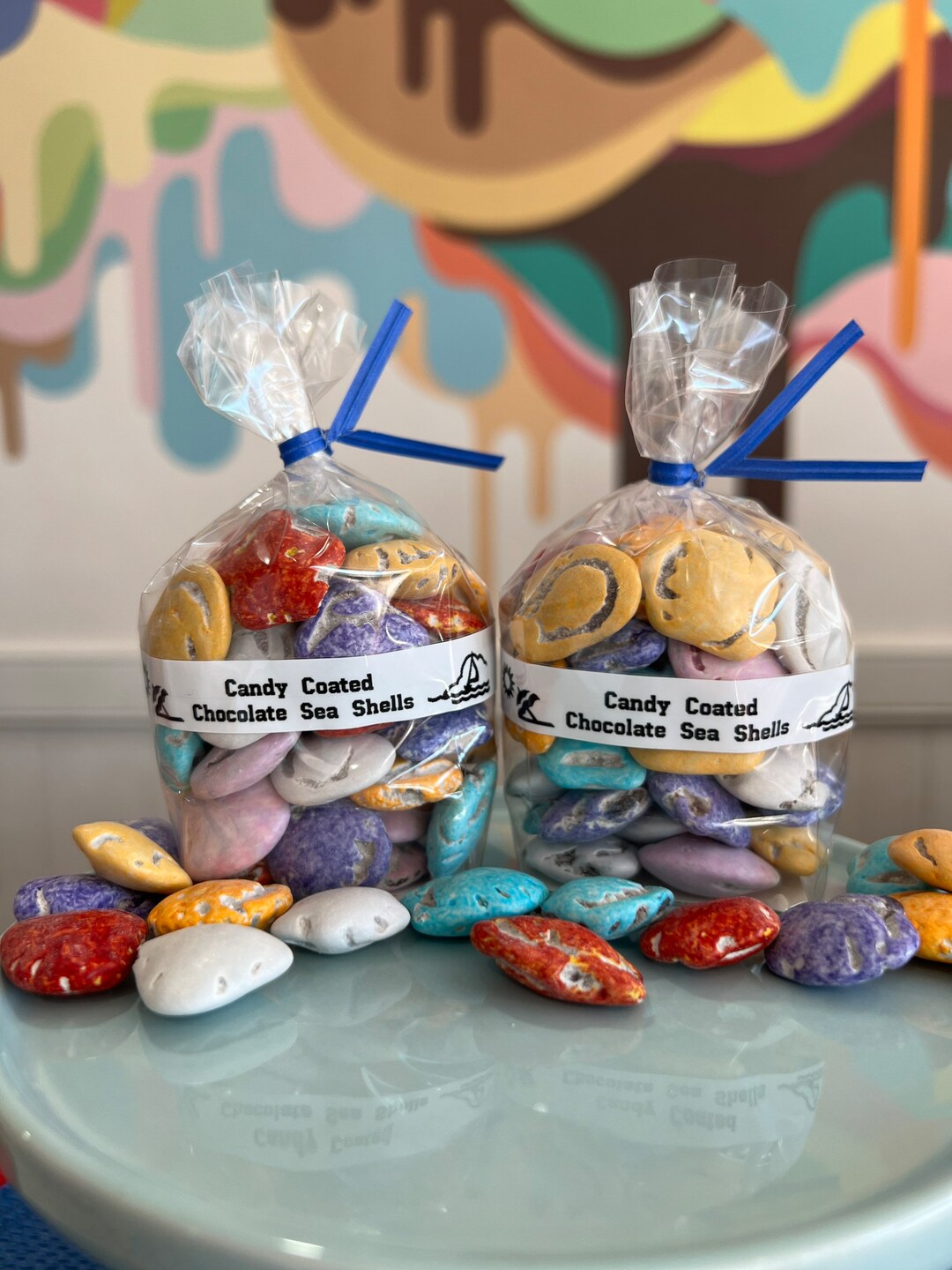 Candy Coated Chocolate Sea Shells, Beach Themed Chocolates for Beachy ...