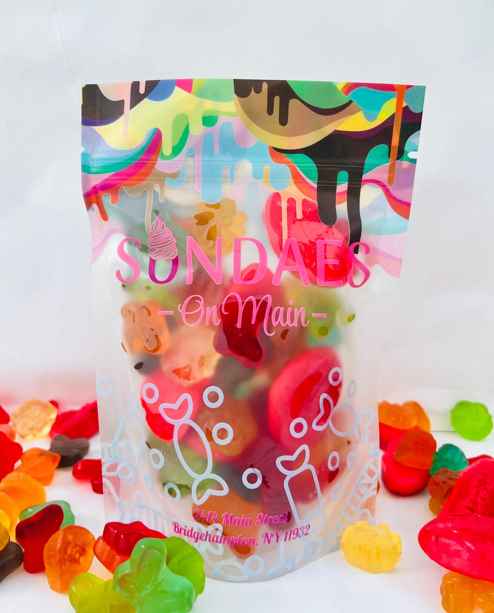 Sundaes on Main Candy Room, Butterfly Kisses Gummy Candy Mix 8oz Candy ...