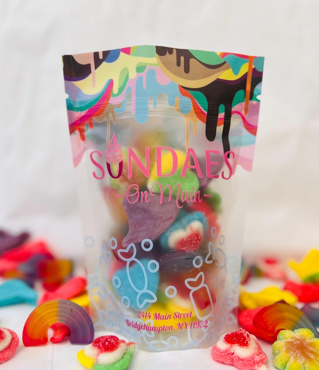 Sundaes on Main Candy Room, Unicorn Dream Gummy Candy Mix 8oz Candy Bag ...