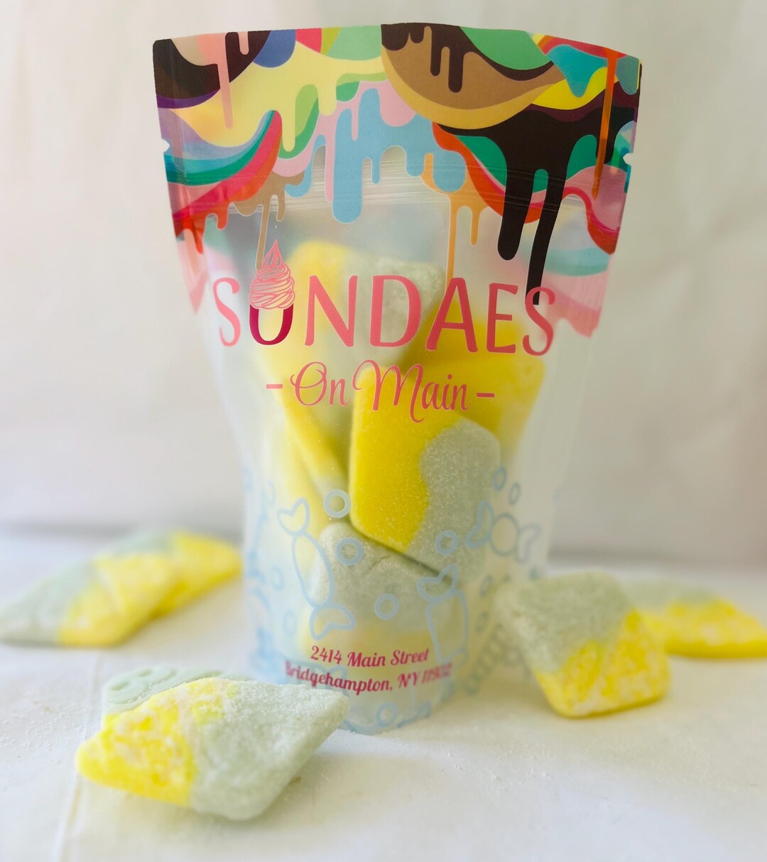 Sundaes on Main Candy Room, Tutti Frutti BUBS Rhombus Swedish Gummy ...