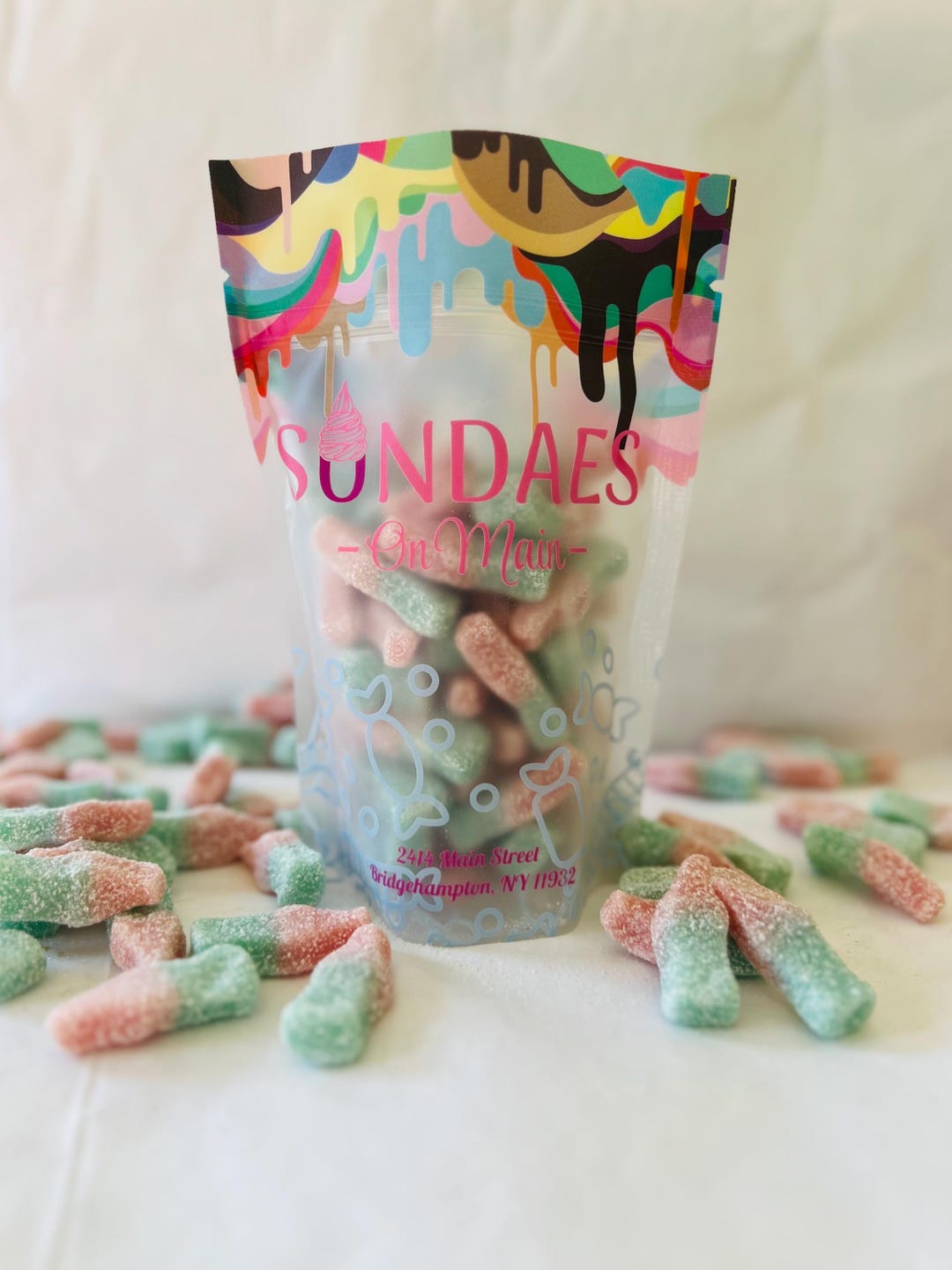 Sundaes on Main Candy Room, German Made Bubble Gum Flavored Soda Bottle ...