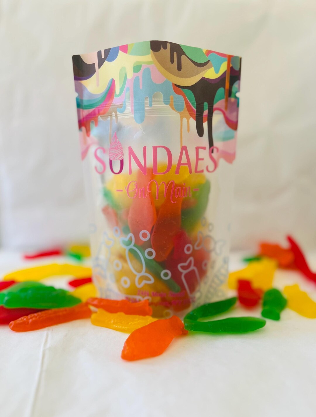 Sundaes on Main Candy Room, Assorted Swedish Fish Gummy Candy 8oz - Etsy