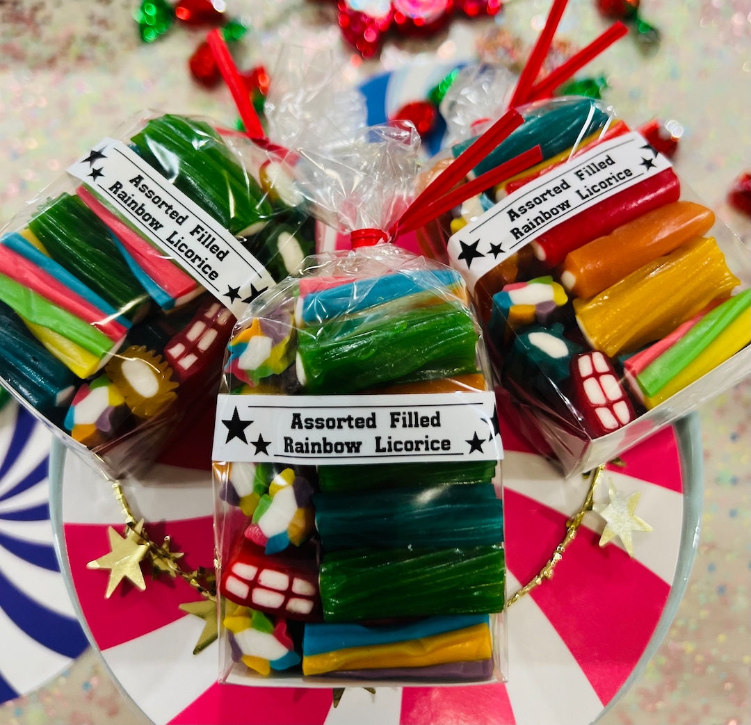 Assorted Licorice Sweets, Fruit Flavored Licorice, Cream Filled ...
