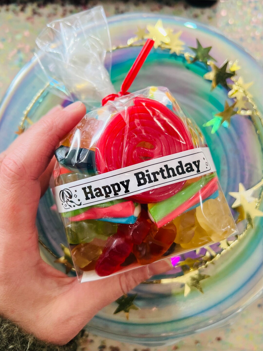 Happy Birthday Candy Gift, Birthday Gift, Party Favor, Goodie Bag ...