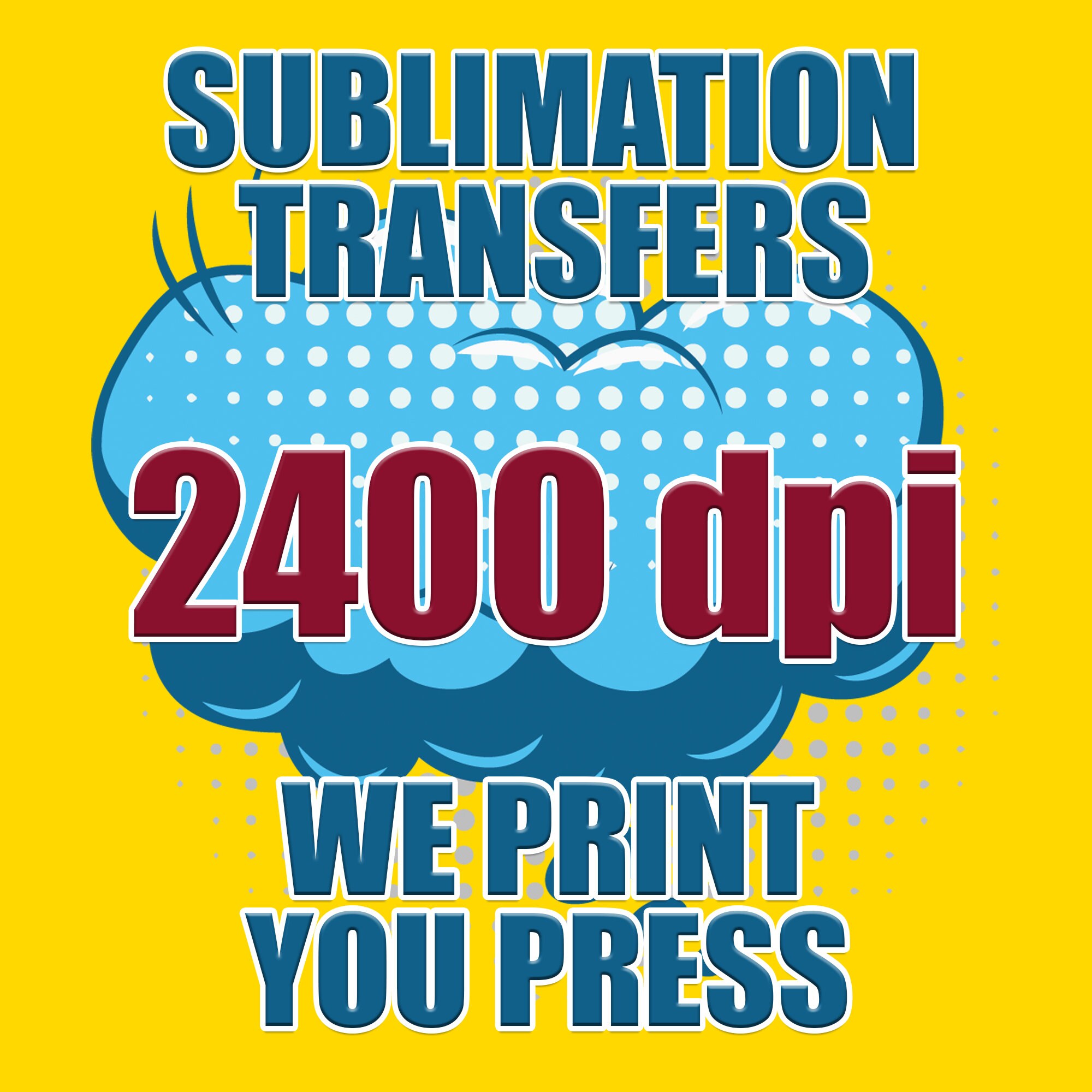 Sublimation Transfers - Etsy