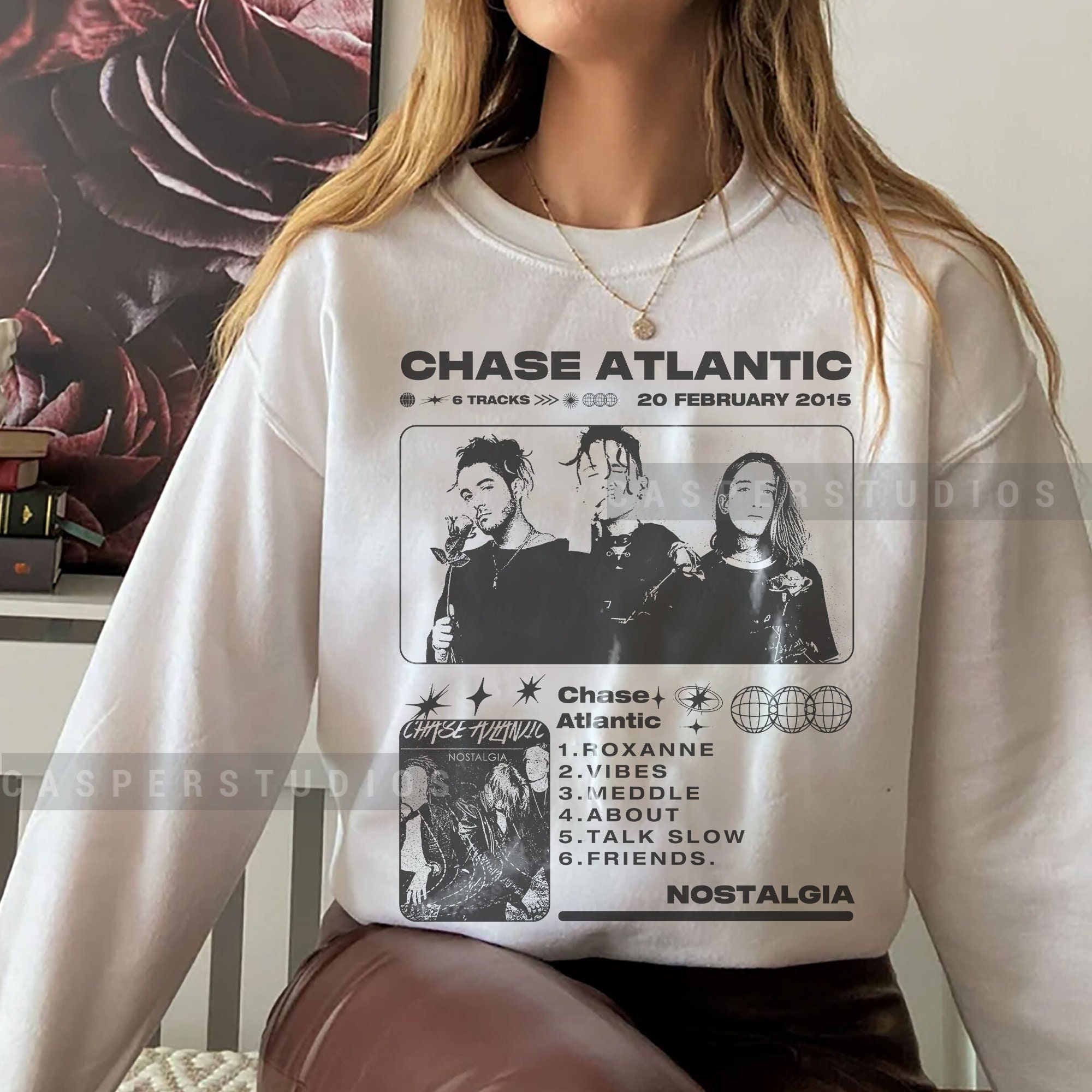 Nostalgia Album,chase Atlantic Shirt, Chase Atlantic Shirt,chase ...
