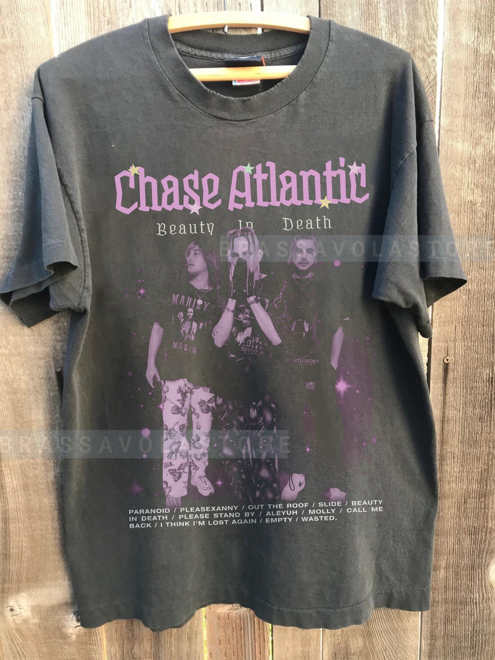 Chase World Tour ,beauty in Death Album Shirt, Chase Shirt, Chase ...