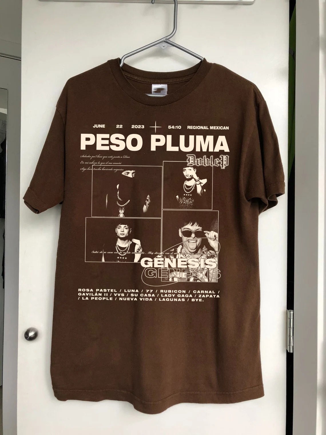Vintage Peso Pluma 90s Shirt, Peso Pluma Exodo Tour 2024 Shirt, Peso ...