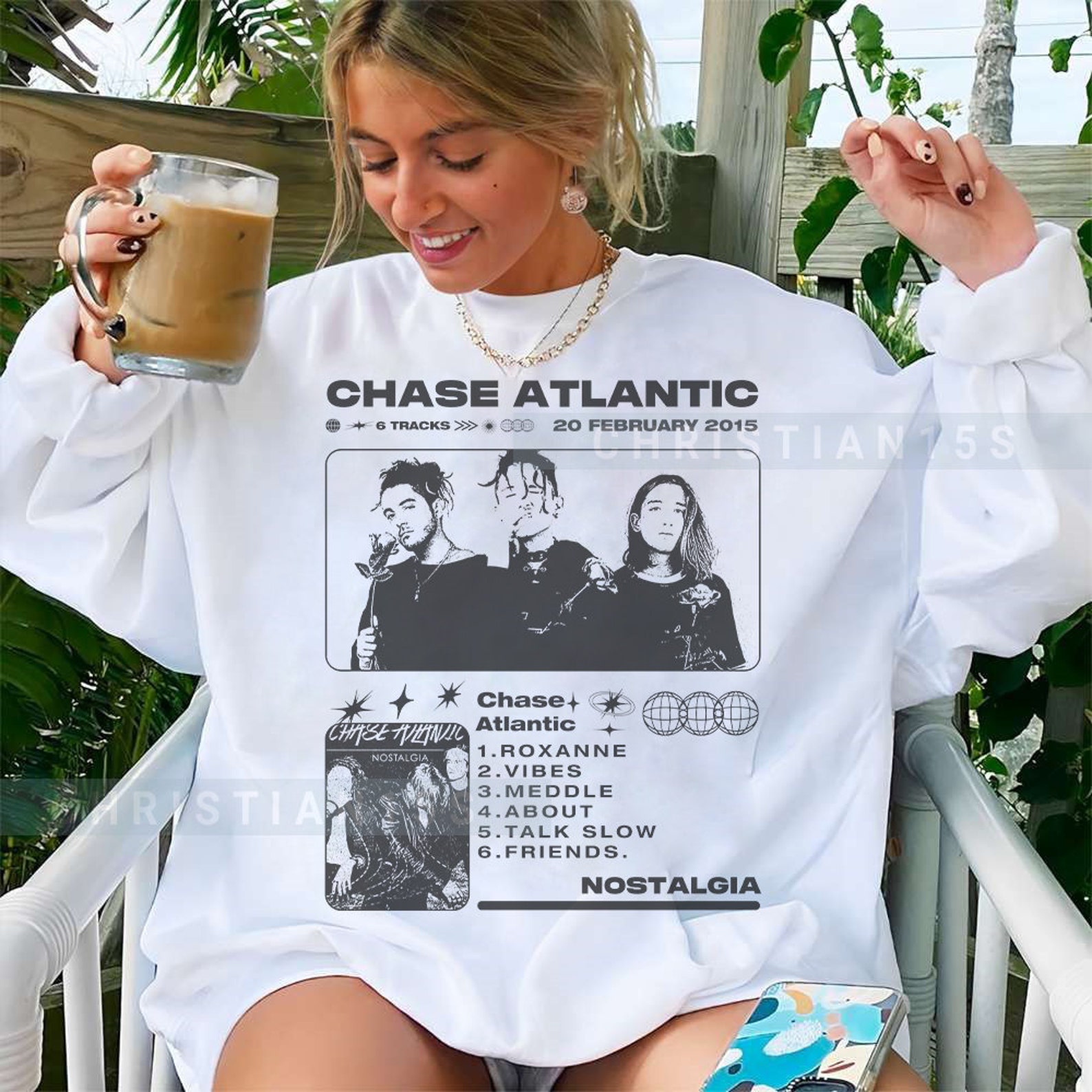 Nostalgia Album,chase Atlantic Shirt, Chase Atlantic Shirt,chase ...