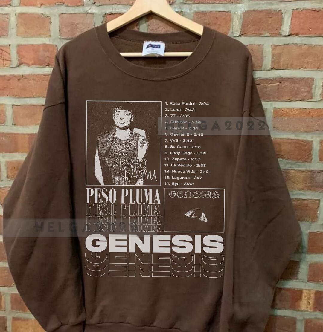 Genesis Album ,peso Pluma Album Fan ,peso Tshirt, Hoodie, Peso Pluma ...