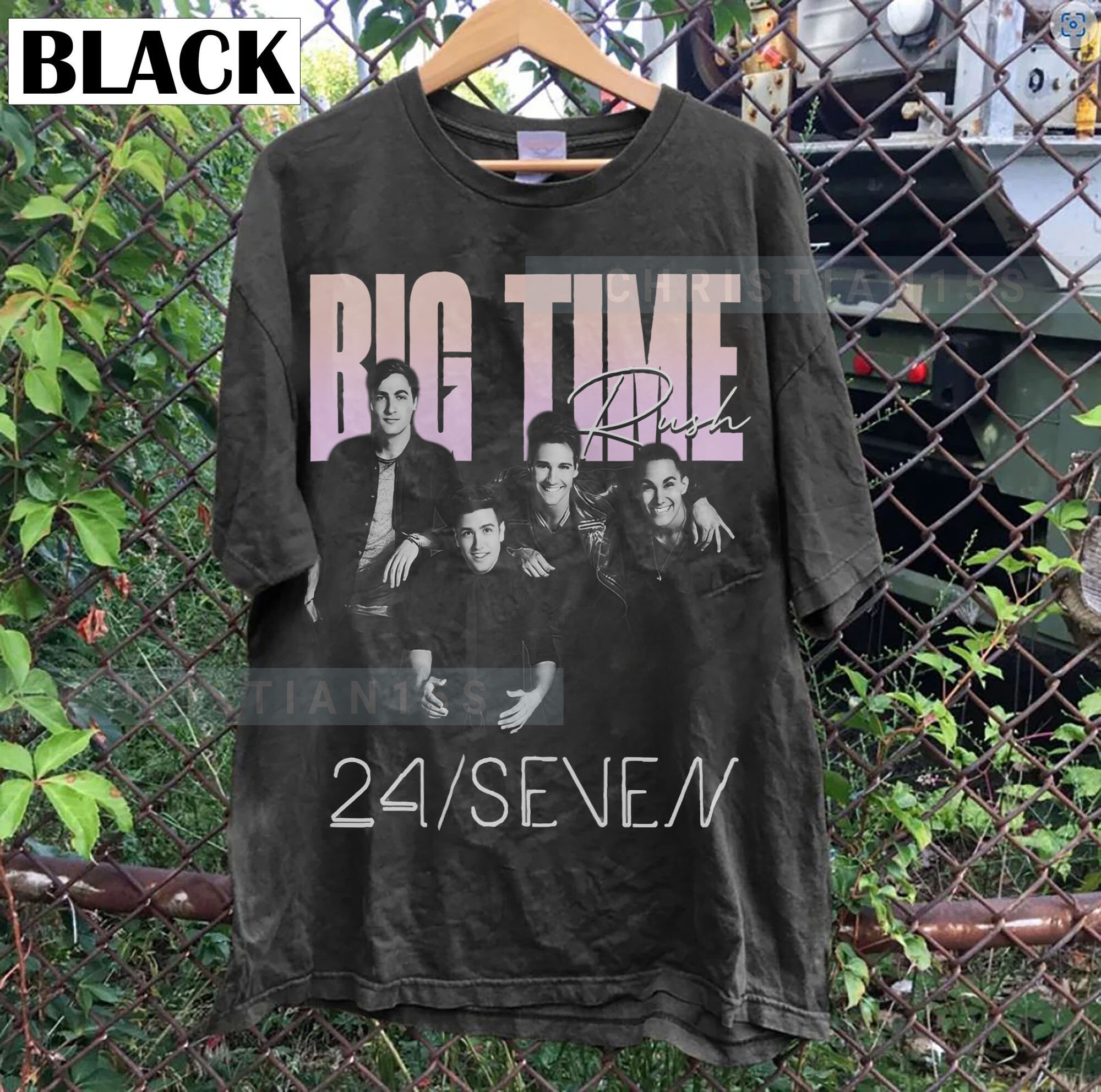 Big Time Rush Tour 2023 Shirt, Country Music Fan Shirt, 24/seven Big ...