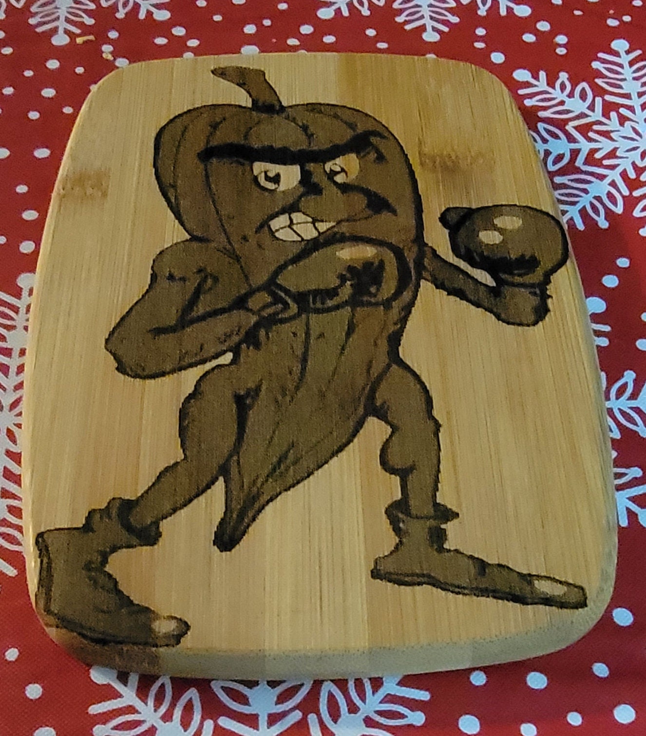 Delta State University Okra Mascot Engraved Cutting Board - Etsy