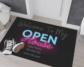 Open House Door Mat - Etsy