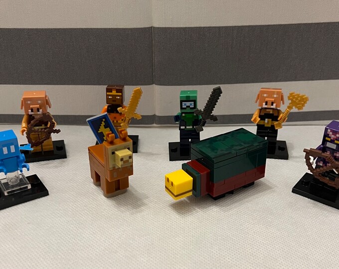 Custom Set of Minecraft - Includes All 8. - Etsy
