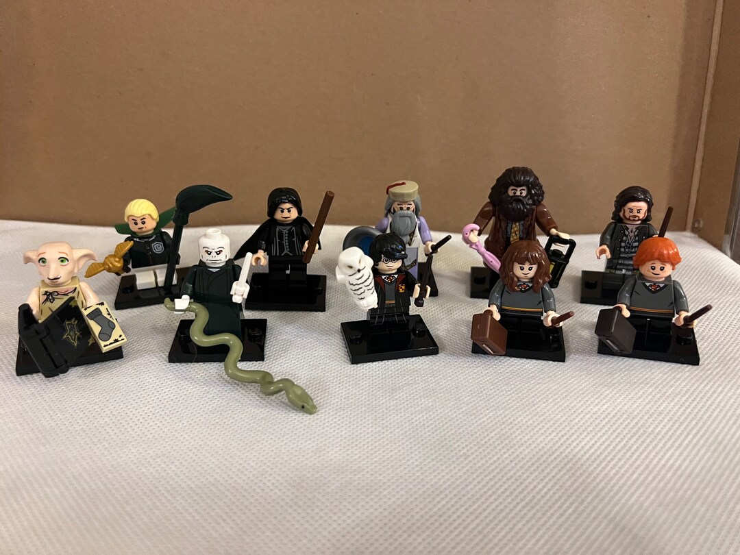 Custom Set of Wizard and Friends Figures - Etsy