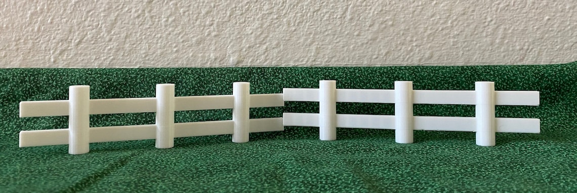 Set of 4 3D Printed Toy Fences - Etsy