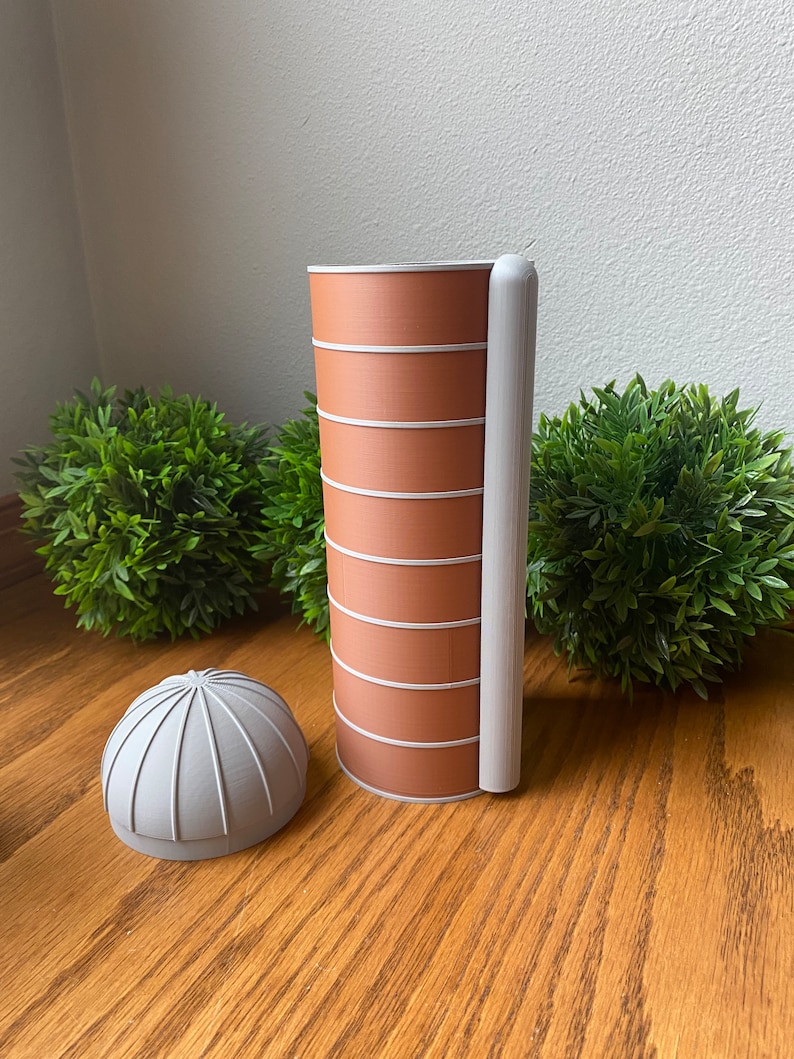 3D Printed Silo for Pretend Farm Play - Etsy