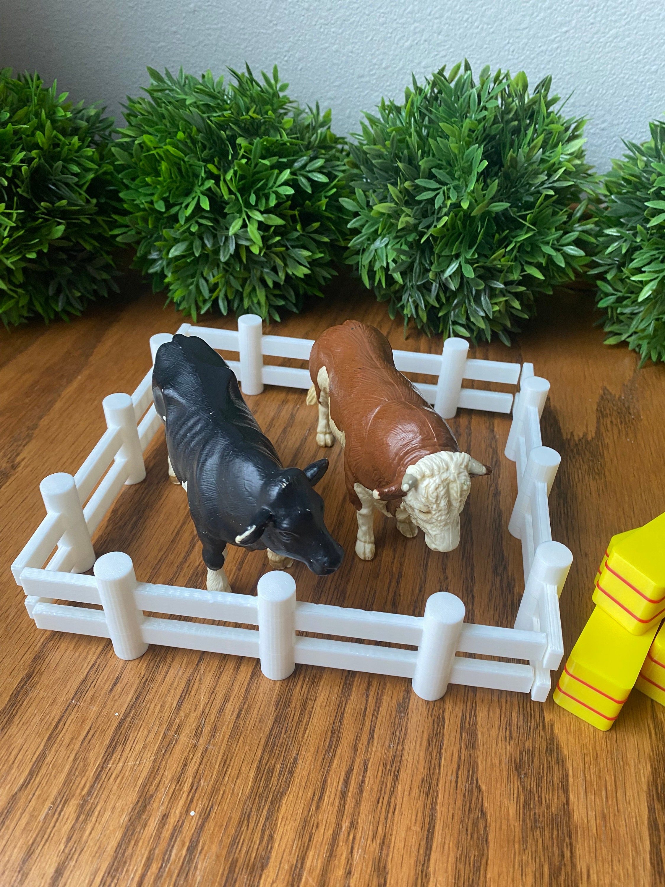 Set of 4 3D Printed Toy Fences - Etsy