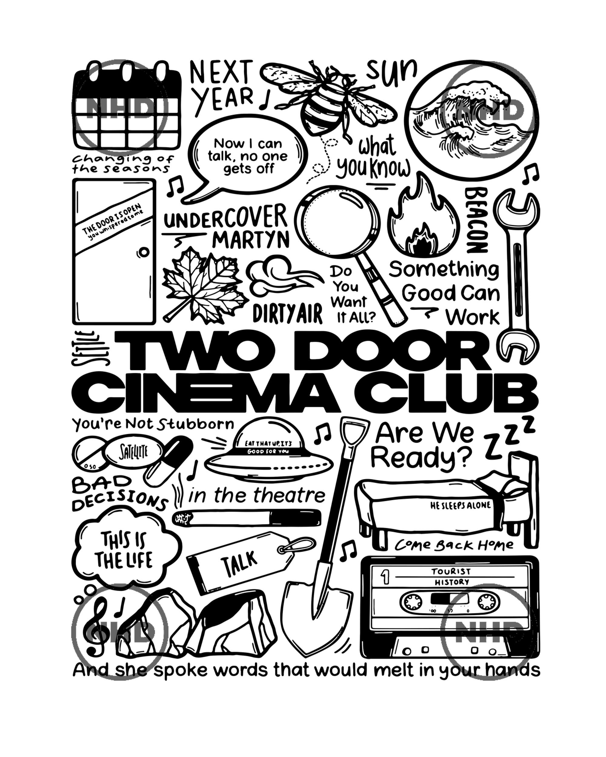 Two Door Cinema Club Logo Transparent