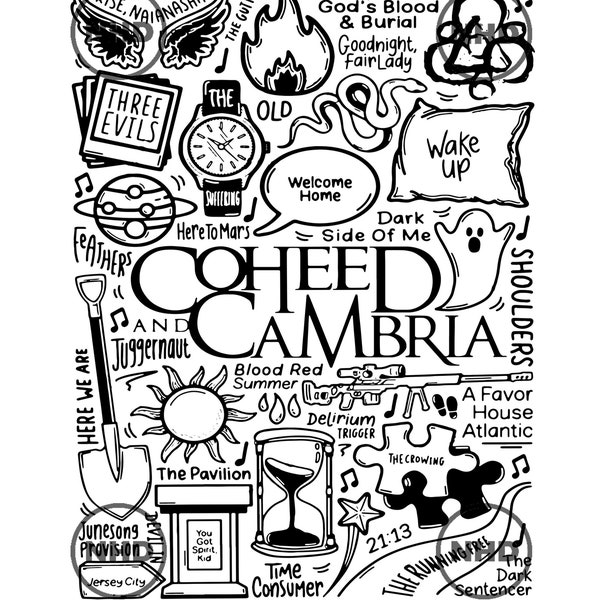 Coheed and Cambria Art - Etsy