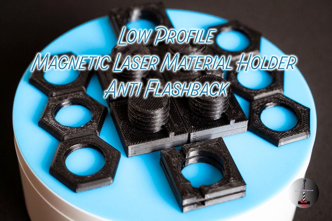 Magnetic Laser Material Holder - Anti-flashback - Low Profile - Etsy