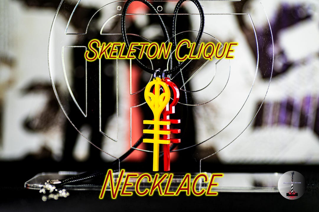 Skeleton Clique Necklace: Twenty One Pilots Fan Gift - Etsy
