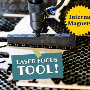 CO2 Laser Focus Tool - Magnetically Sticks to Your Machine! Great Gift ...