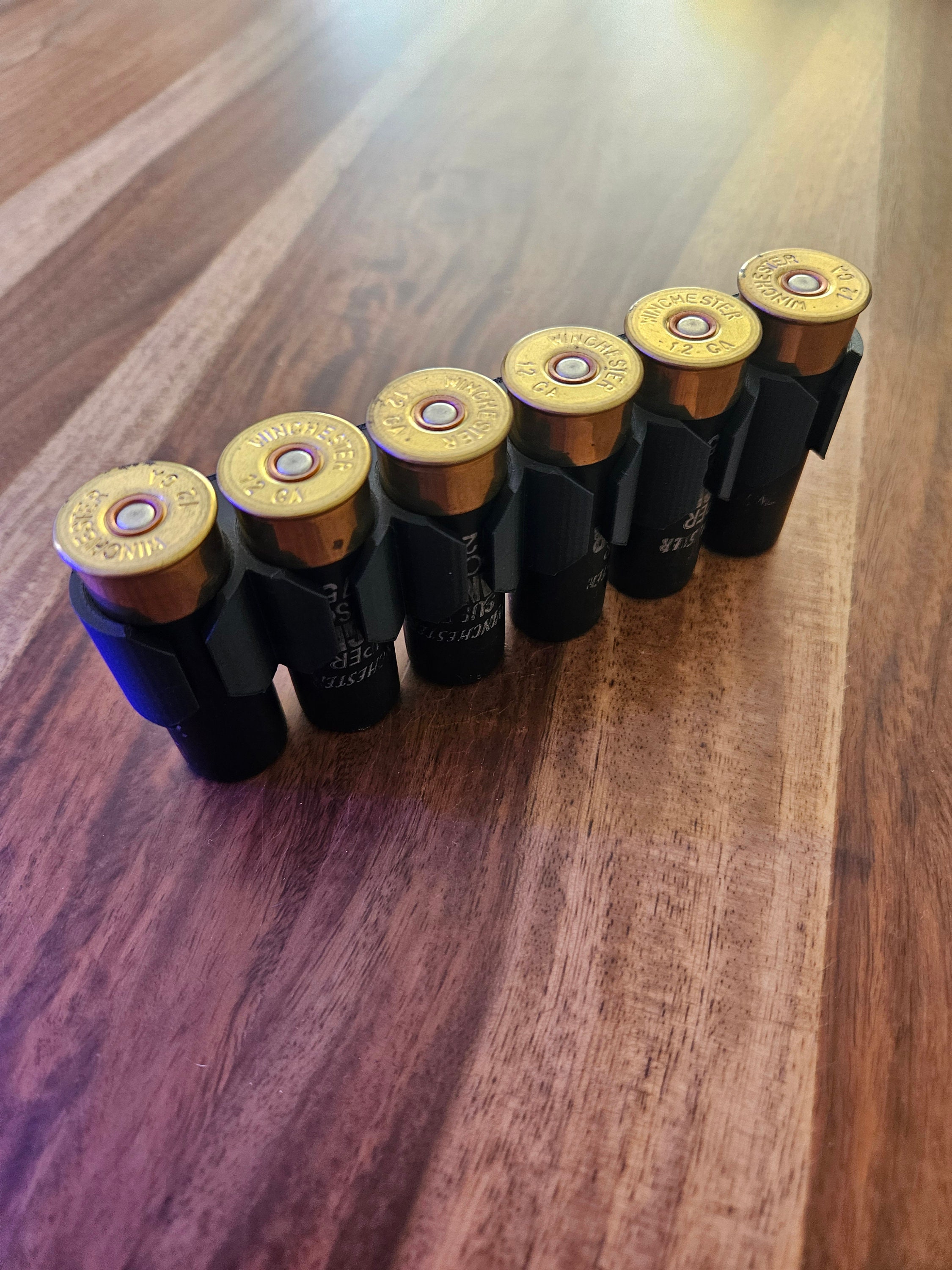 Shotgun Shell Holder 6 Rounds. 12 Gauge Ammo Holder. 6x 12 Gauge ...