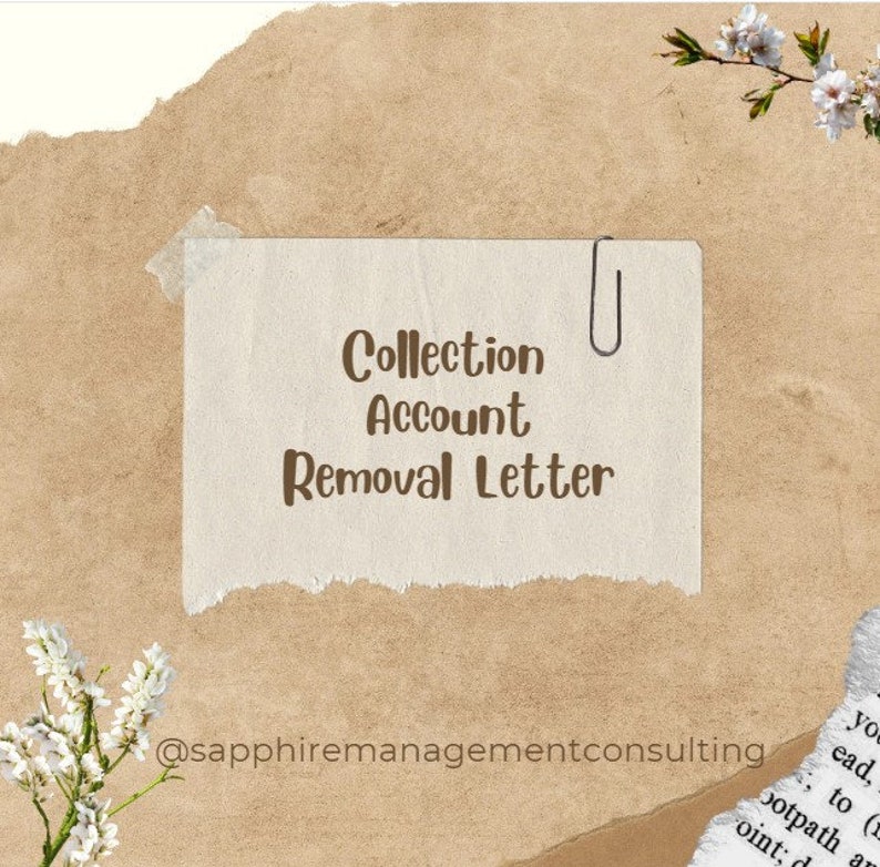 Collection Account Removal Letter Template Improve Your Credit Score ...