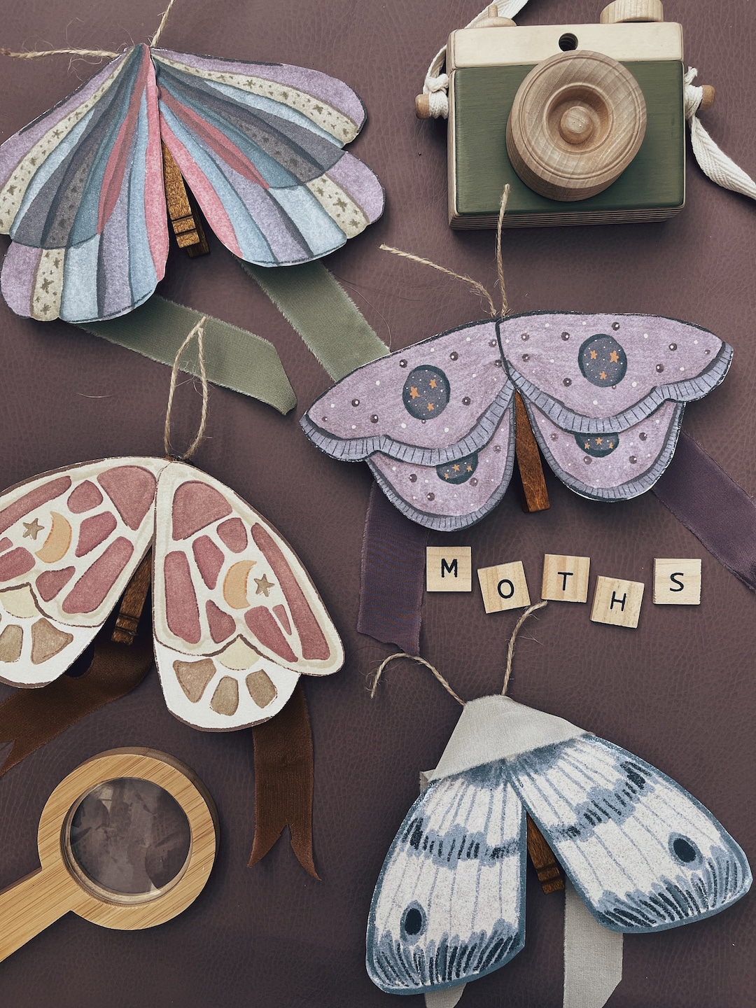 Stardust Moths Paper Craft | Moth Nature Study Printable | Moth Art ...