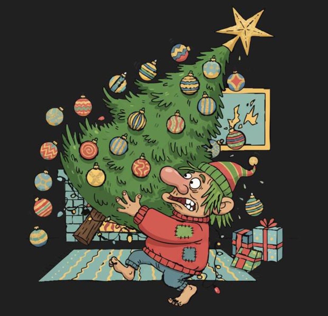 Six-seven Troll Caricature PNG – Funny Troll Illustration, Christmas ...