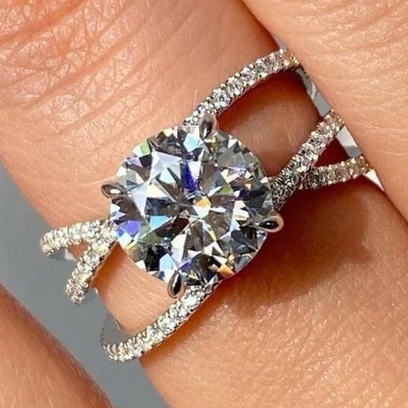 Overlapping Ring - Etsy