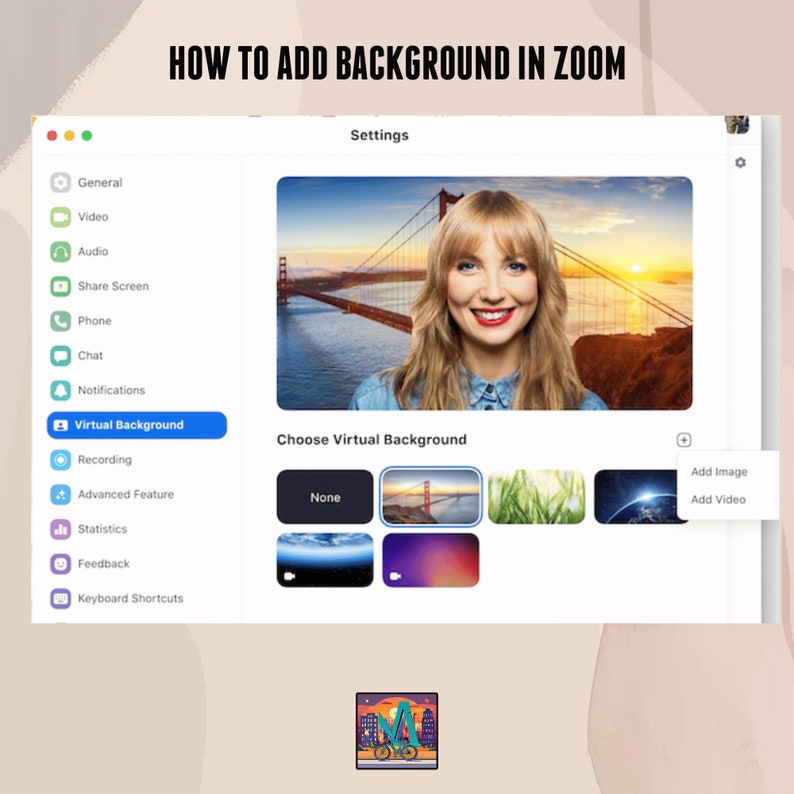 Ultrarealistic Futuristic Zoom Virtual Background Backdrop Office ...