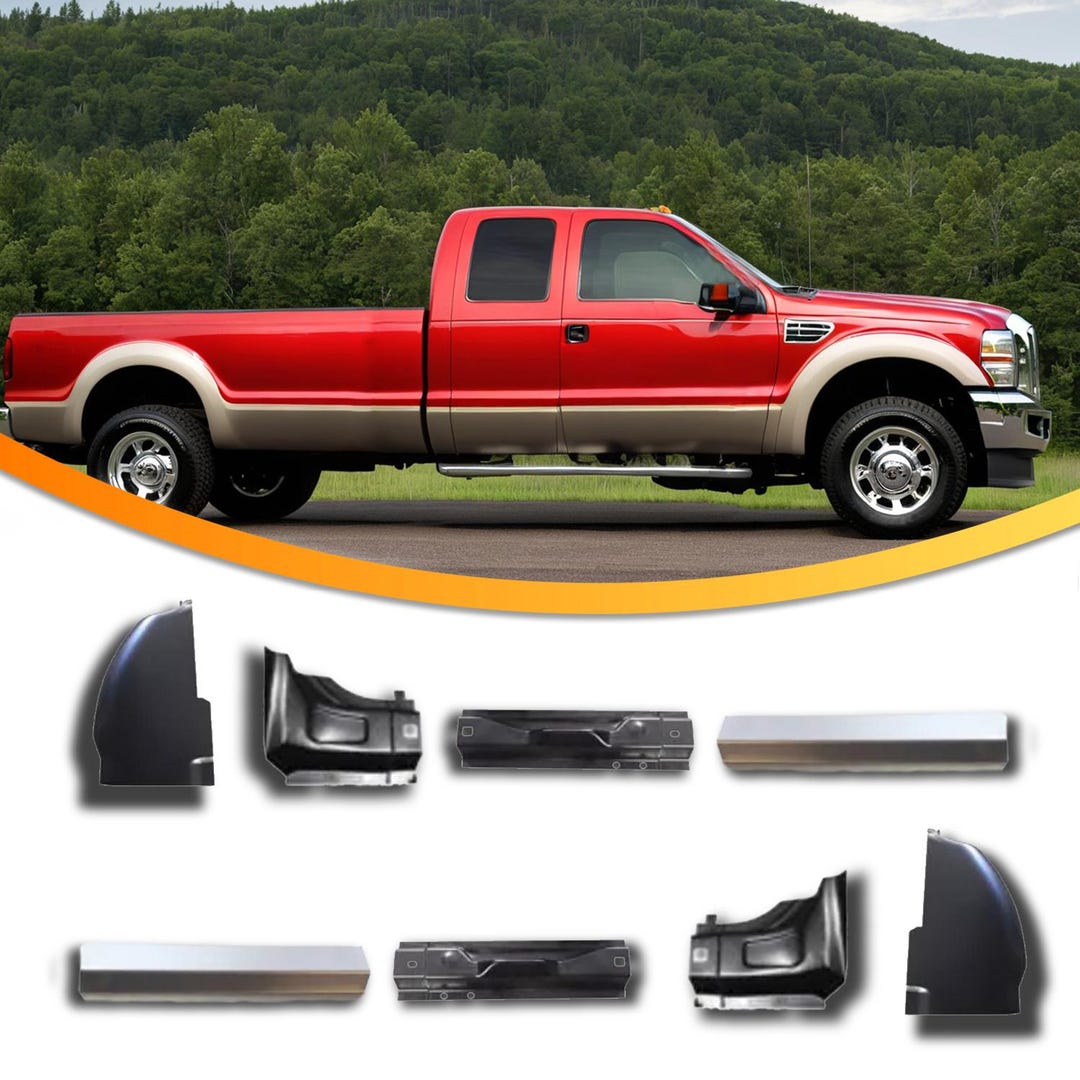 1999-2017 Ford Super Duty 8pc Extended Cab Corner, Inner Jamb, Front ...