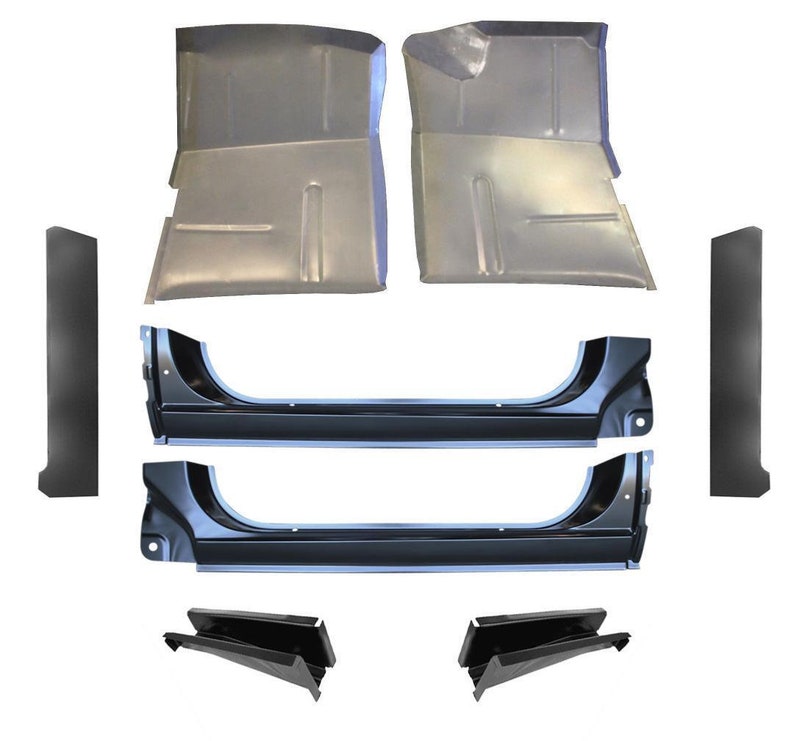 8pc Oem Floor Pan X-rocker Inner & Support Fits 73 91 Chevy Blazer ...