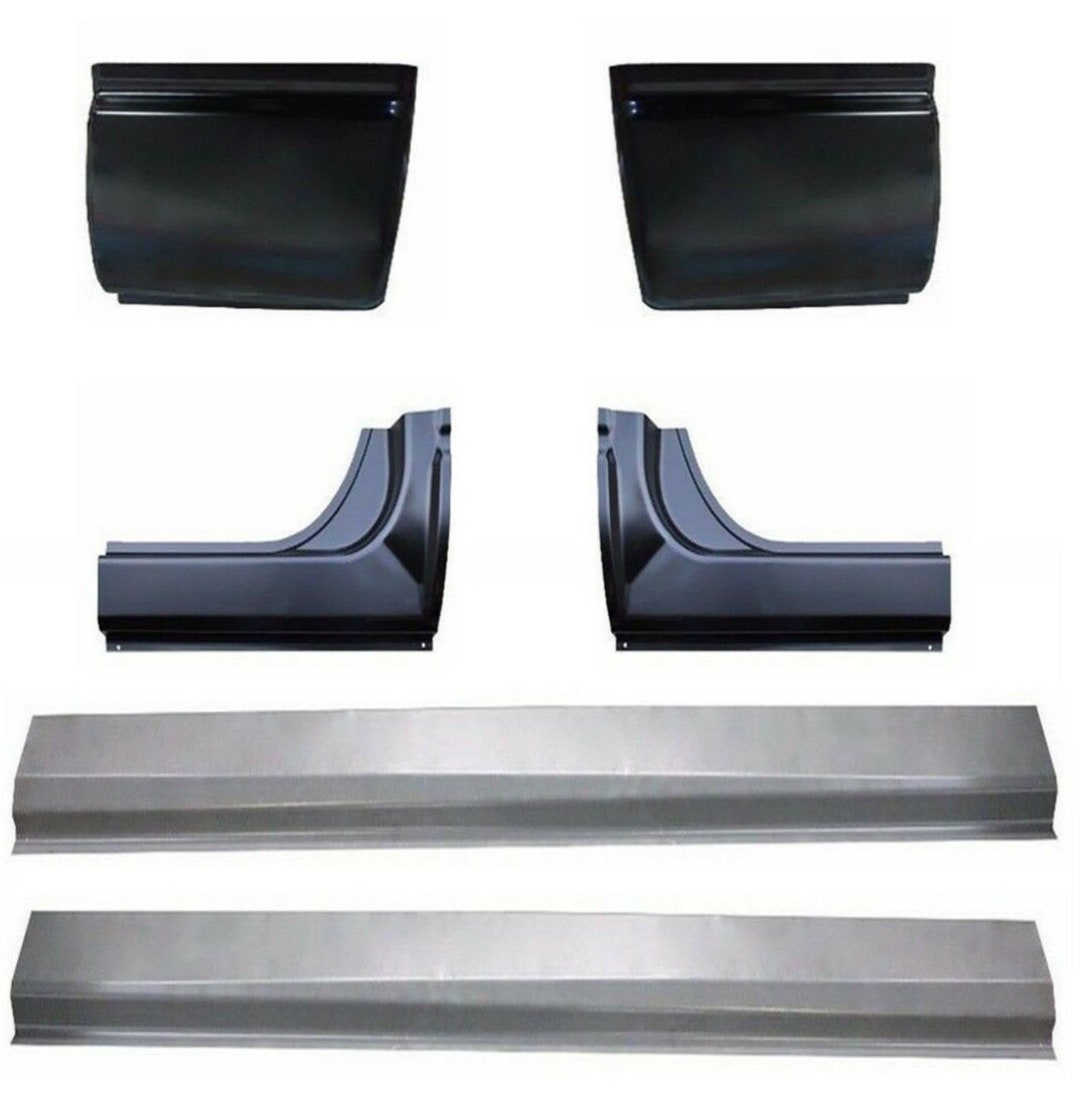 Mega Pairs Cab Corner and Slip-on Rocker Kit Fits 06-09 Ram 1500 2500 ...