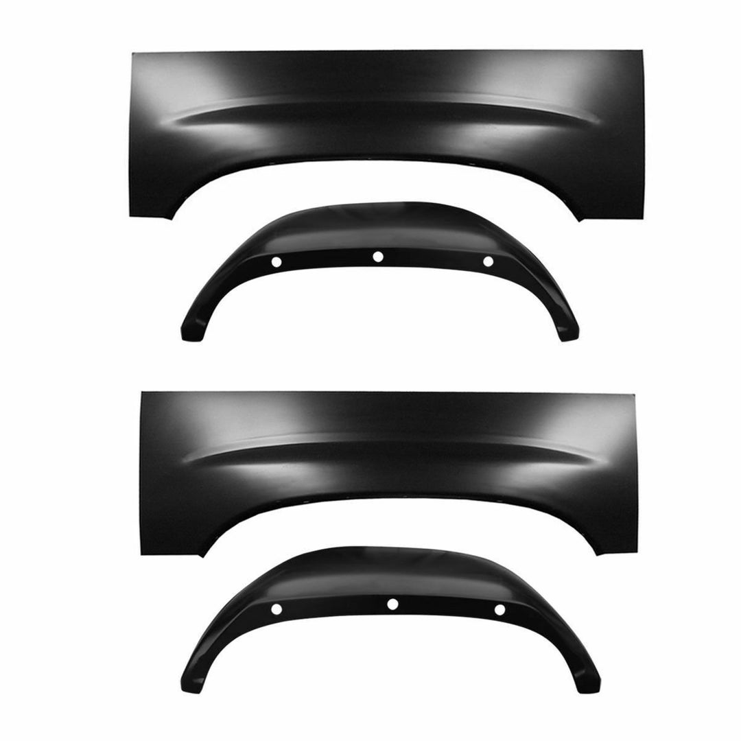 Inner Rear Wheelhouse & Upper Wheel Arch Kit Fits 1999-2006 Chevy and ...