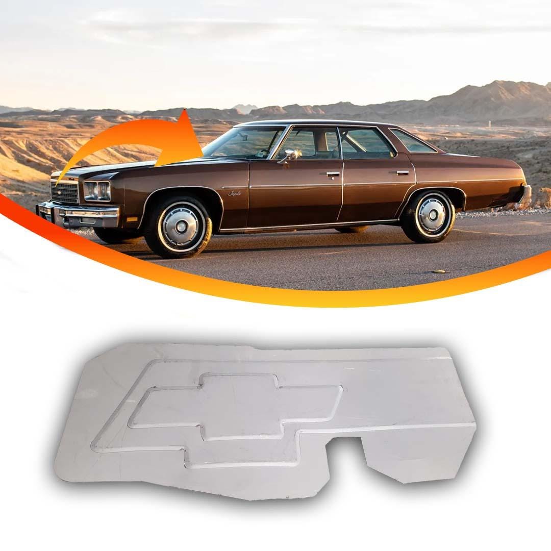 A/C Delete Panel W/ Chevy Bowtie Fits Impala Caprice 1971-1976 New - Etsy
