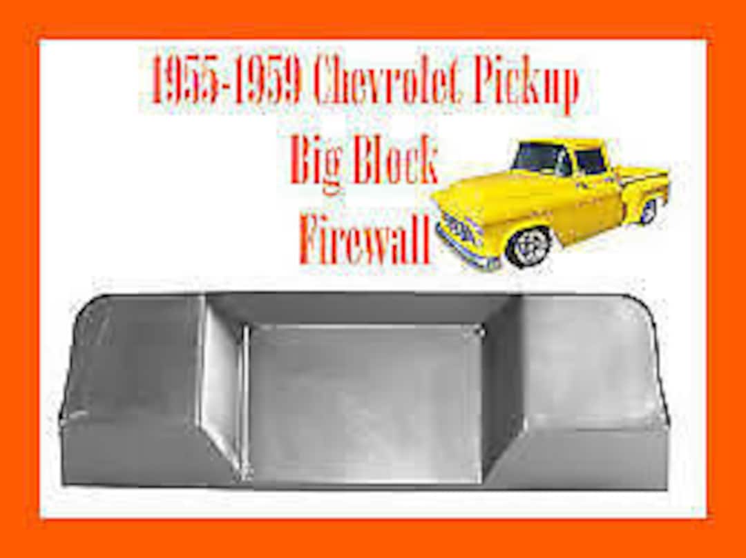 Firewall Big Block 4" Setback Fits 1955-1959 Chevrolet Chevy GMC Pickup ...
