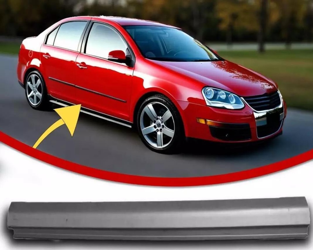 Slip-on Rocker Panel 4 Door for 06-10 VW Jetta Passenger Side - Etsy