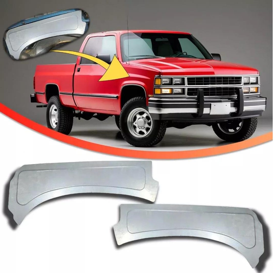 1988-98 Chevy OBS Stock Inner Front Fender Side Filler Panels New Pair ...