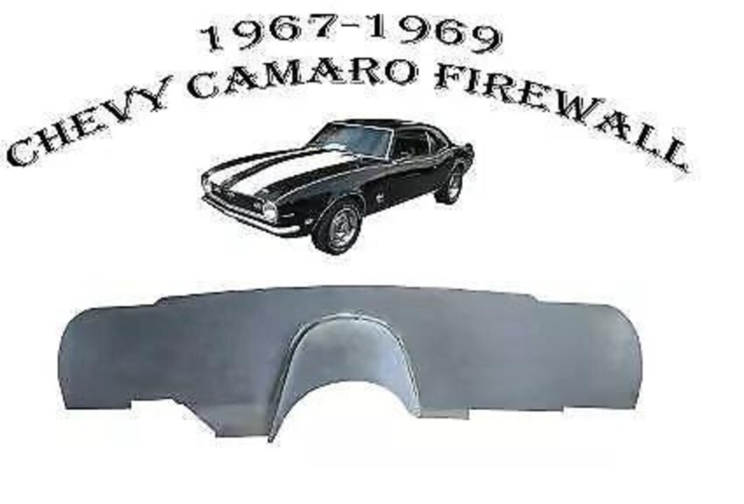 1967 1968 1969 Chevy Camaro Complete Smooth Firewall Big & Small Blocks ...