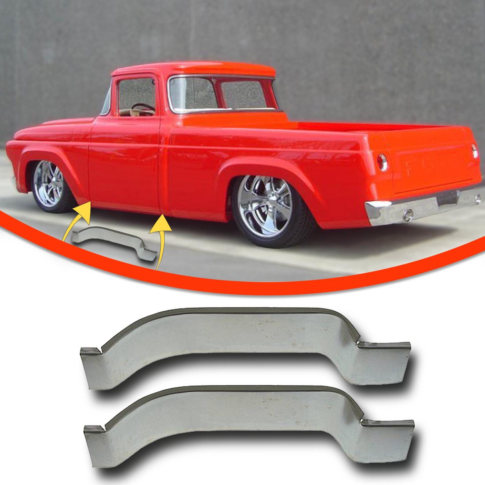 1957 1958 1959 1960 Ford Pickup Truck Step Plate Riser Driver ...