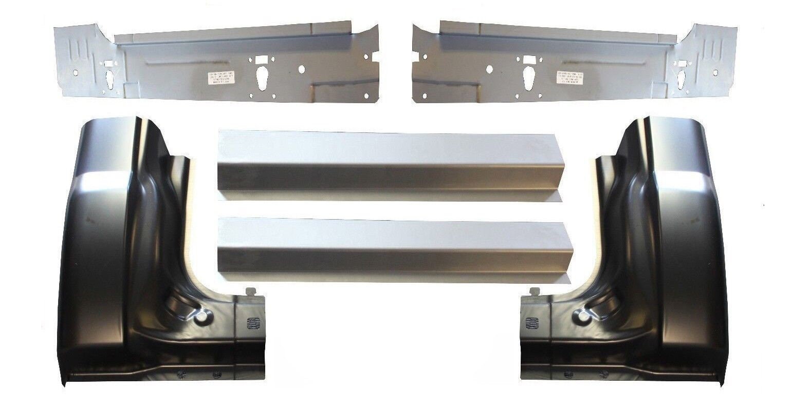 Rocker Panel Inner & Cab Kit 2 Door Regular Cab 6pc Fits 1999 2017 Ford ...