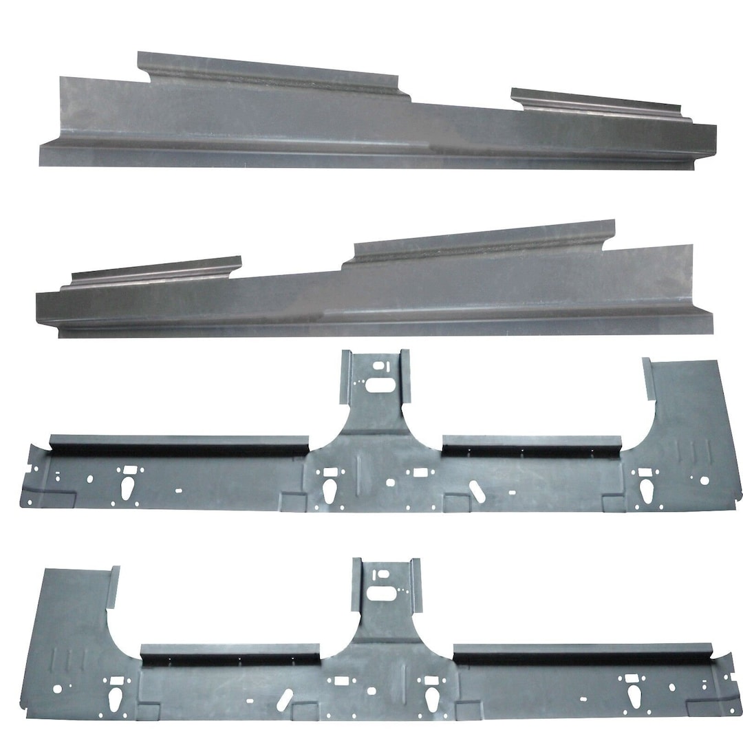 Full Length Inner & Outer Rocker Panels Pair Fits 1999-2015 Ford Super ...