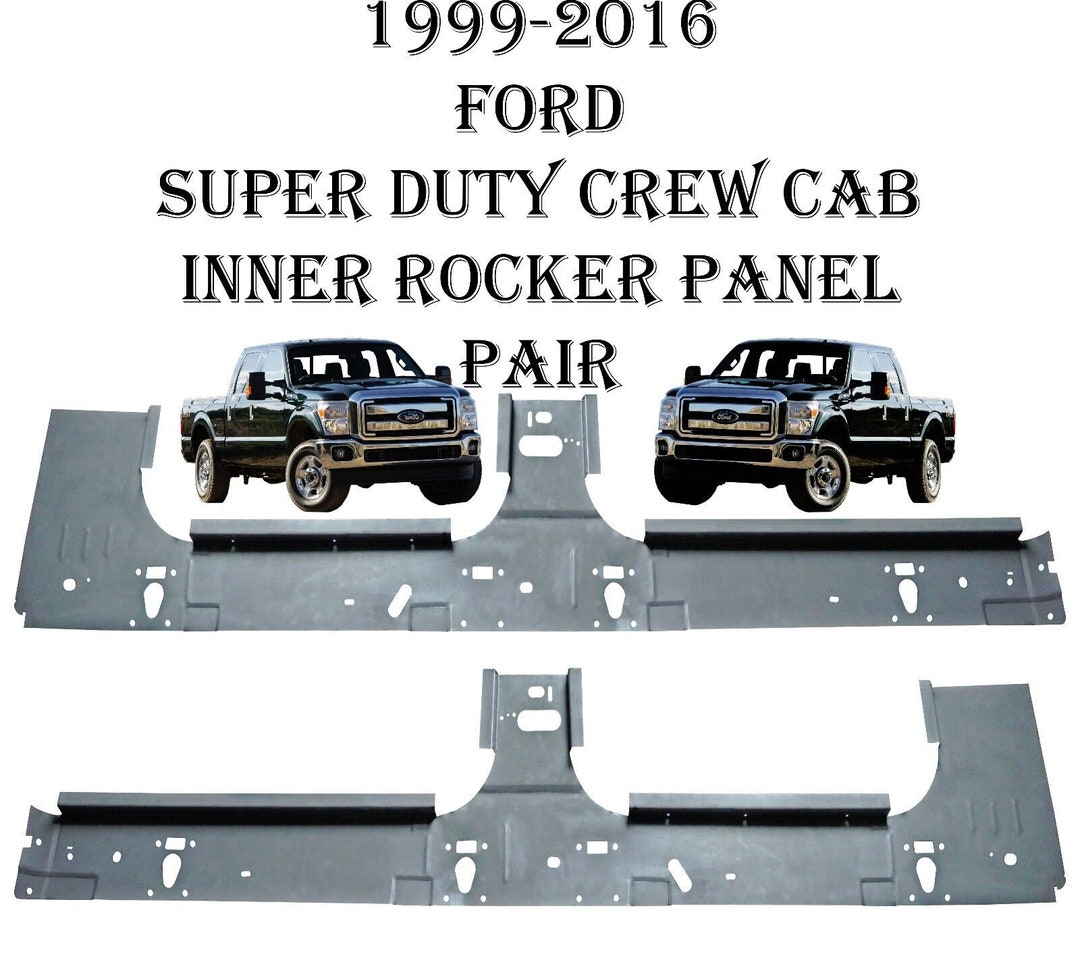 Inner Rocker Panels Pair Fits 1999-2017 Ford Super Duty Crew Cab - Etsy