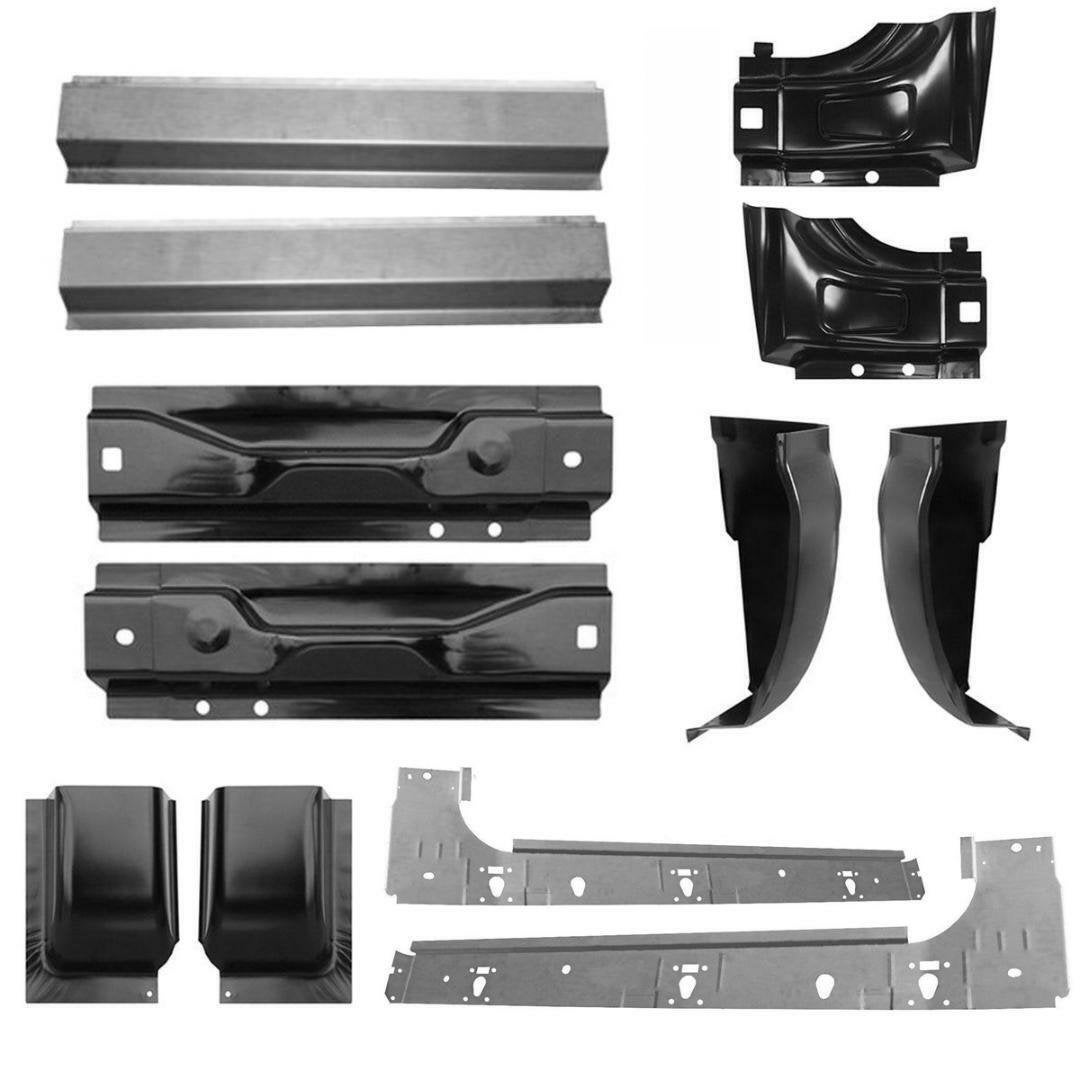 Inner Rocker Cab Corners & Jamb Extended Cab Fits 99-15 Kit Ford Super ...