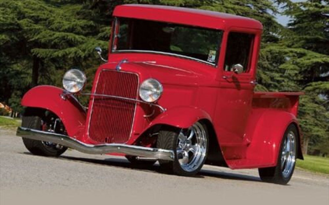 Steel Firewall - Smooth - 33, 34 Fits 1933 1934 Ford Pickup Truck 16 ...