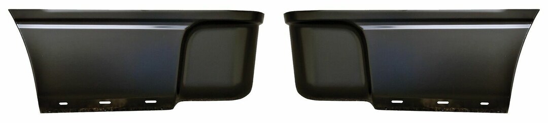 Lower Rear Quarter Panel W/out Molding Holes Pair Fits 2004-14 Ford ...