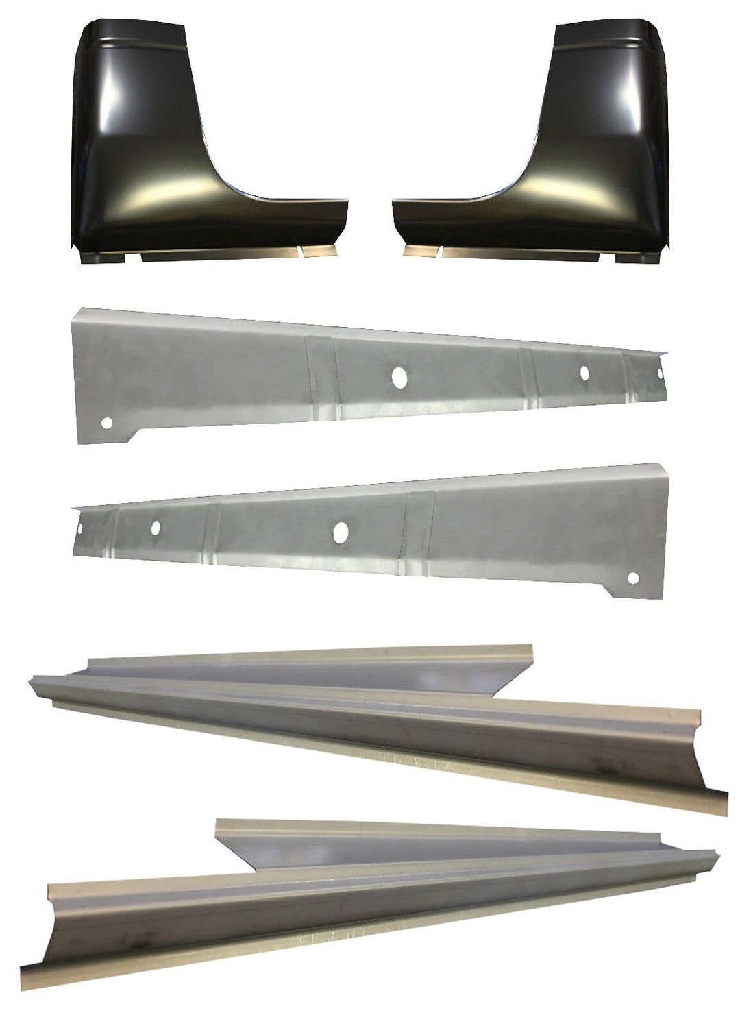 Inner Outer Rocker Panels & Cab Corner Kit Fits 1998-01 Dodge Ram P/U ...